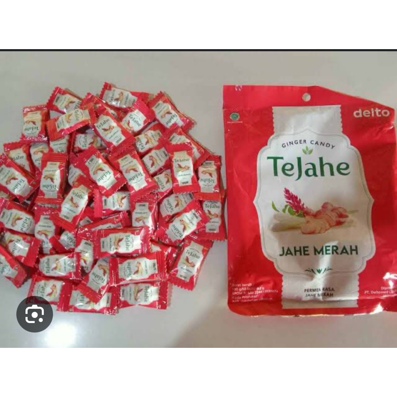 Jual TeJahe jahe merah permen 100gram | Shopee Indonesia