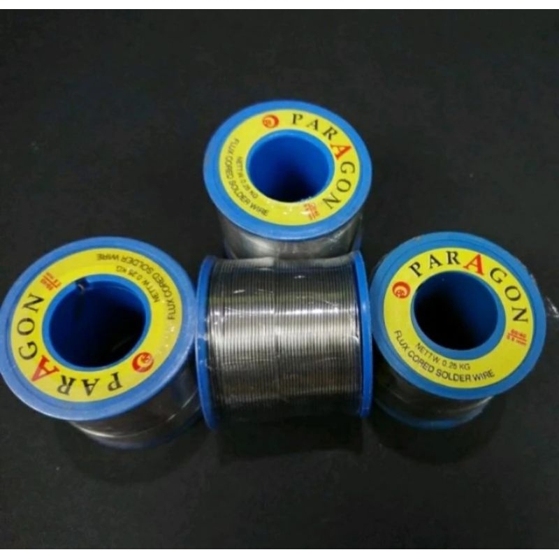 Jual Timah solder Paragon Diameter 0,8mm ( harga per meter ) | Shopee ...