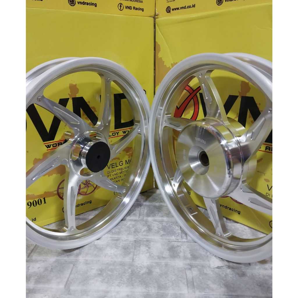 Jual Velg Racing Vnd Six Star V2 1.60x14 1.85x14 Beat Scoopy Genio Vario 110 Vario Harga Set ...
