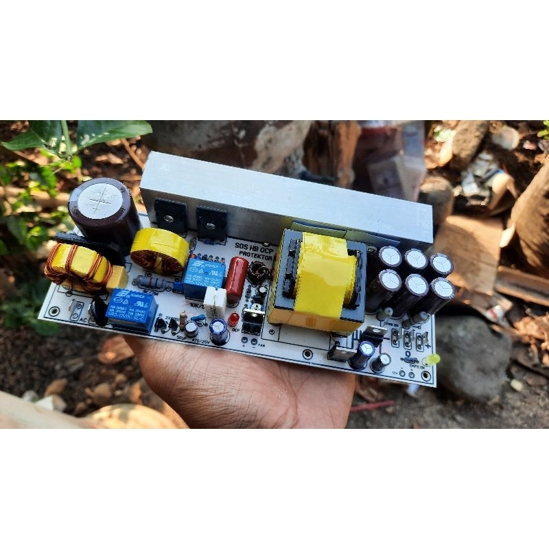 Jual Smps sos hb max 1600 watt Real setara trafo kotak 20 A | Shopee ...