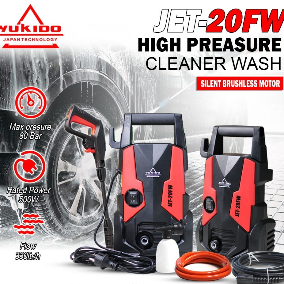 Jual YUKIDO - Mesin Steam Jet Cleaner High Pressure atau Mesin Cuci Mobil Motor dan AC JET20-FW ...