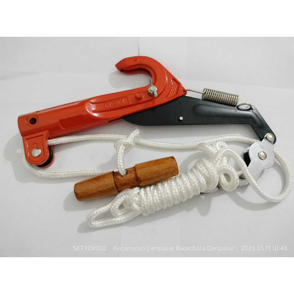 Jual HIOSHI Gergaji Gunting Dahan Tarik Tree Pruner Pisau Gunting Dahan Coklat Kopi Gergaji ...