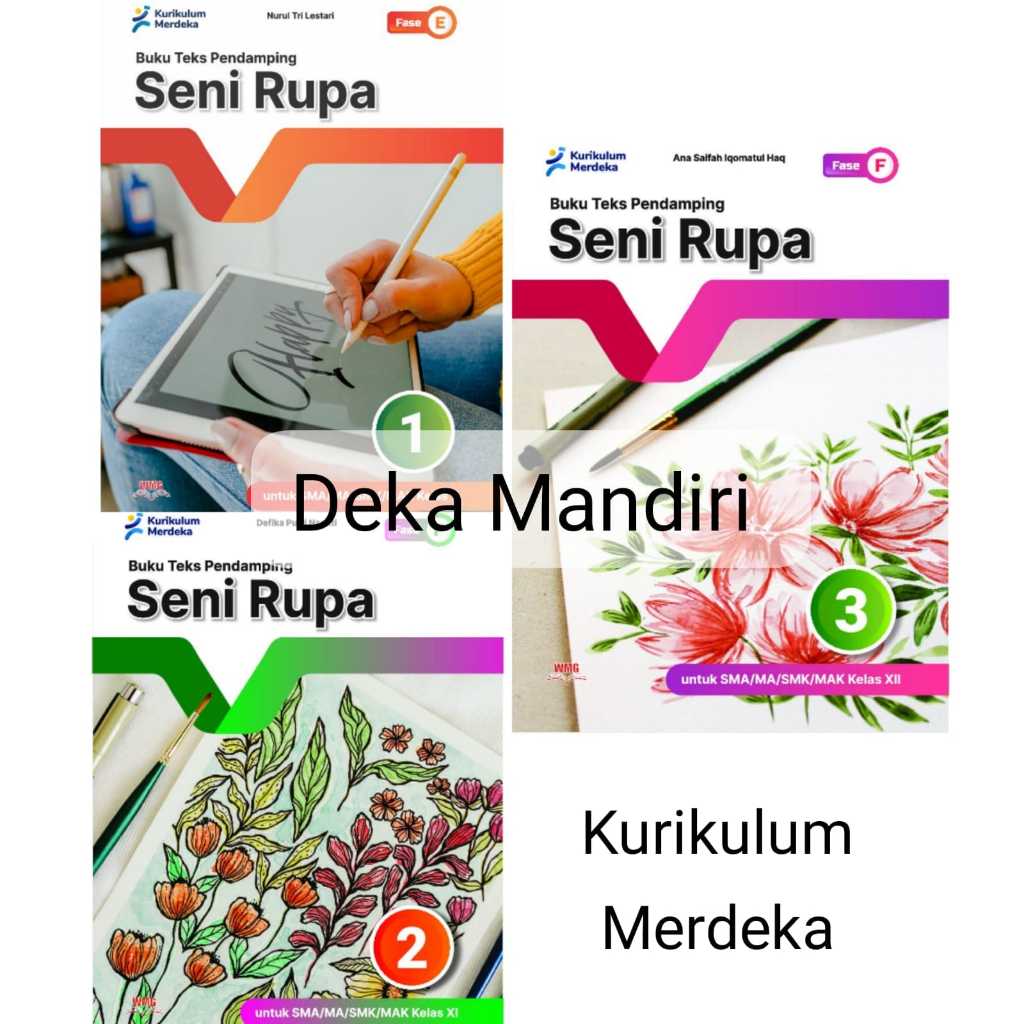 Jual Buku Seni Rupa SMA/MA untuk Kelas 10 11 dan 12 Kurikulum Merdeka - Warna Mukti Grafika ...