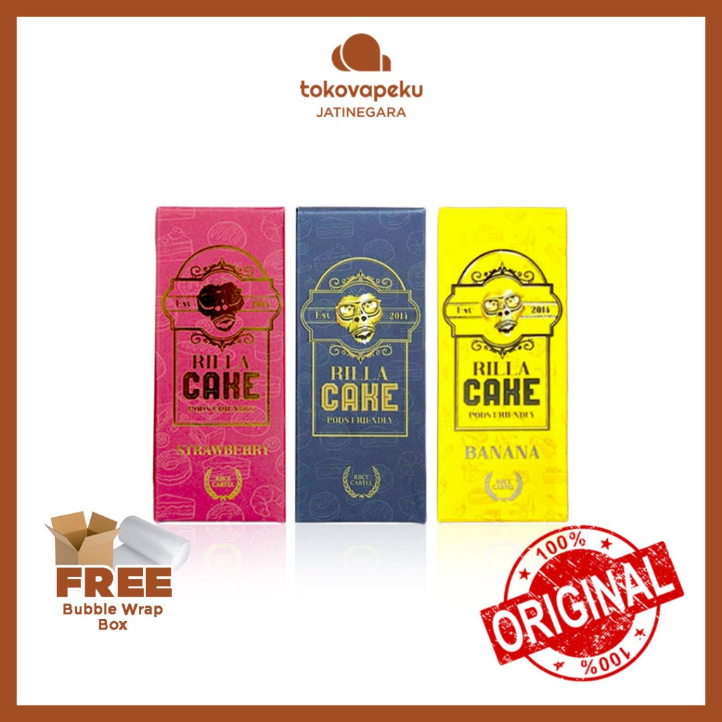 Jual RILLA CAKE SERIES PODS FRIENDLY 12MG CAKERILLA SERIES 30ML ORI by ...