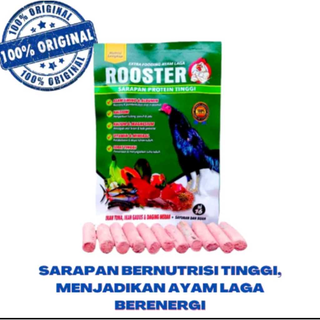 Jual ROOSTER EXTRA FOODING AYAM SAWOENG GALENG SARAPAN MULTIVITAMIN ...