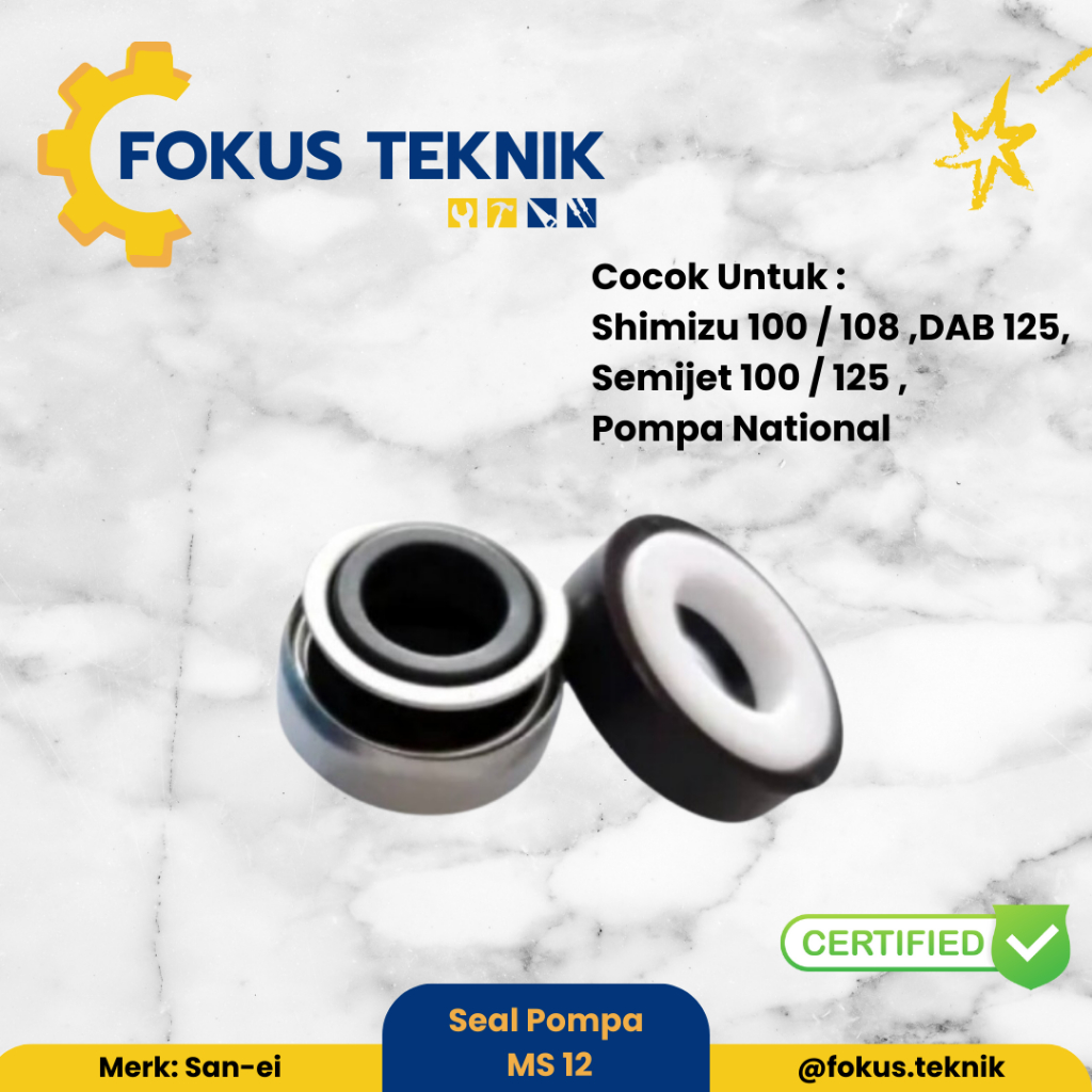 Jual MECHANICAL SEAL DAB DB-125 AKENO SAN-EI DIAN - SIL MEKANIK | Shopee Indonesia