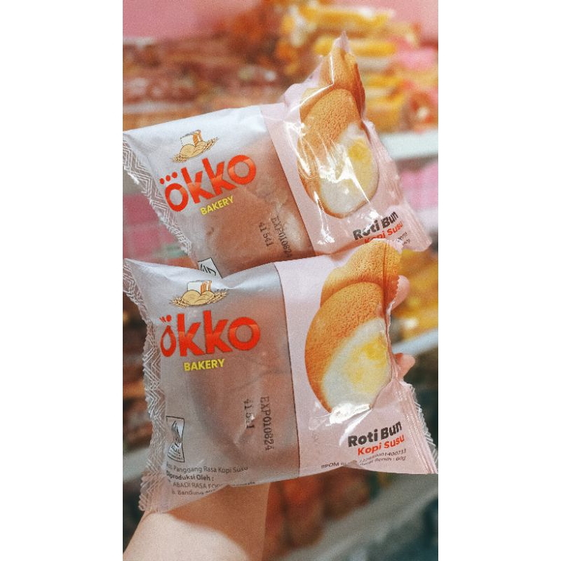 Jual Okko Roti Kopi I Roti Bun Kopi Susu | Shopee Indonesia
