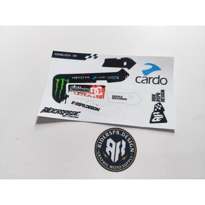Jual KENBLOCK ED - STICKER DECAL SKINCOVER GARSKIN INTERCOM PACKTALK ...