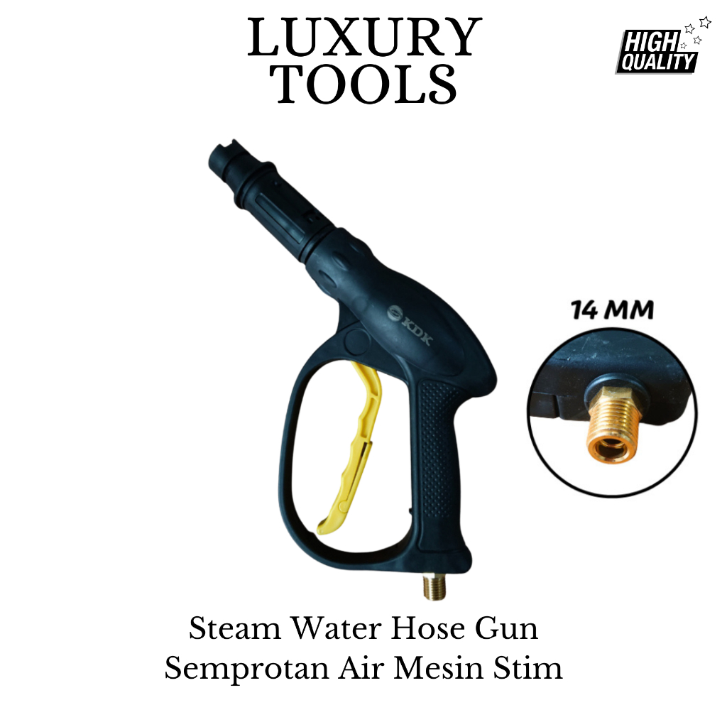 Jual Alat Semprotan Air Gun Jet Cleaner Panjang Pendek M14 KDK Tembakan ...
