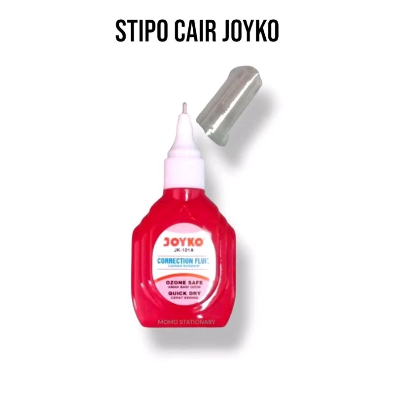 Jual stipo cair/ correction Fluid / tipe x cair Joyko merah (1 pc ...