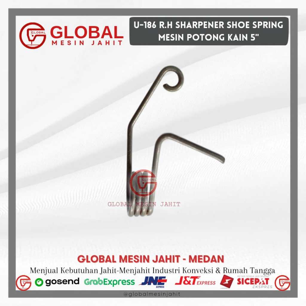 Jual U-186 PER ASAHAN / R.H SHARPENER SHOE SPRING MESIN POTONG KAIN ...