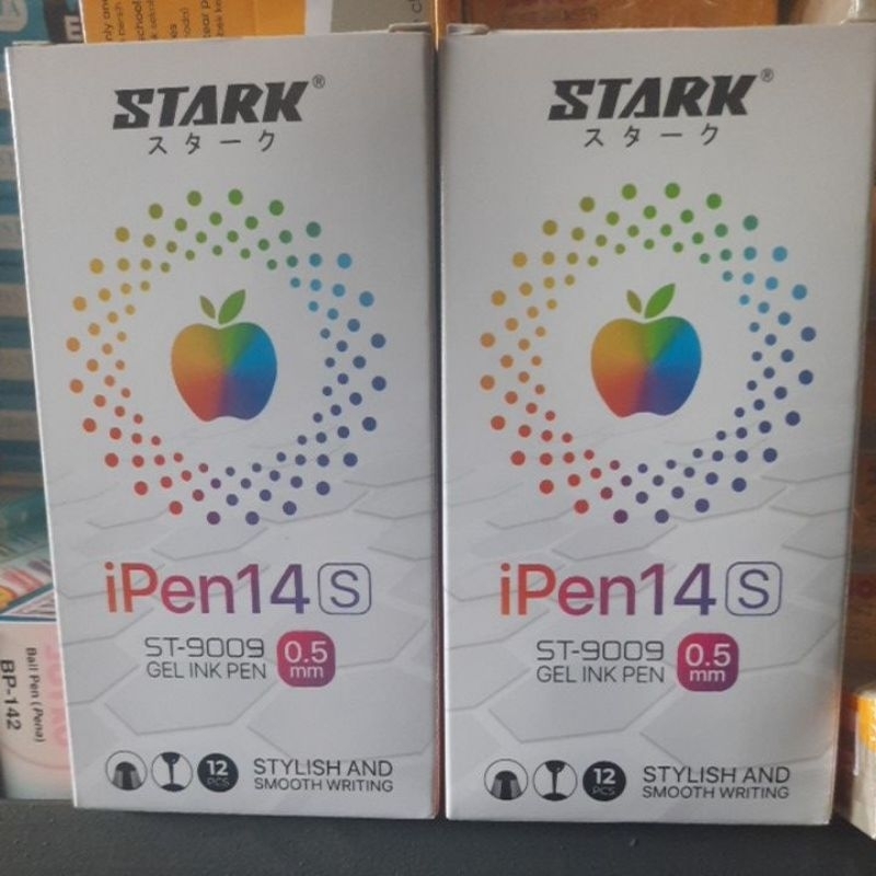 Jual Pena pulpen gel Ipen ipen14 pro 0,5 ST-8003 stark hitam | Shopee ...