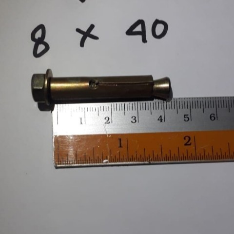 Jual baut dinabolt 8 x 40 baud dynabolt m8 x 40 tembok beton bracket ...