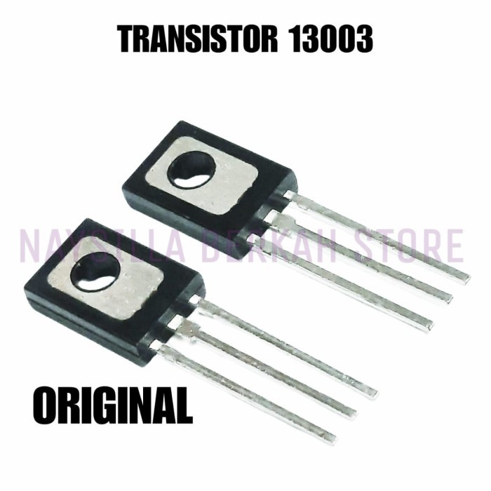 Jual TRANSISTOR 13003 ORIGINAL - TRANSISTOR LAMPU HEMAT ENERGI | Shopee Indonesia