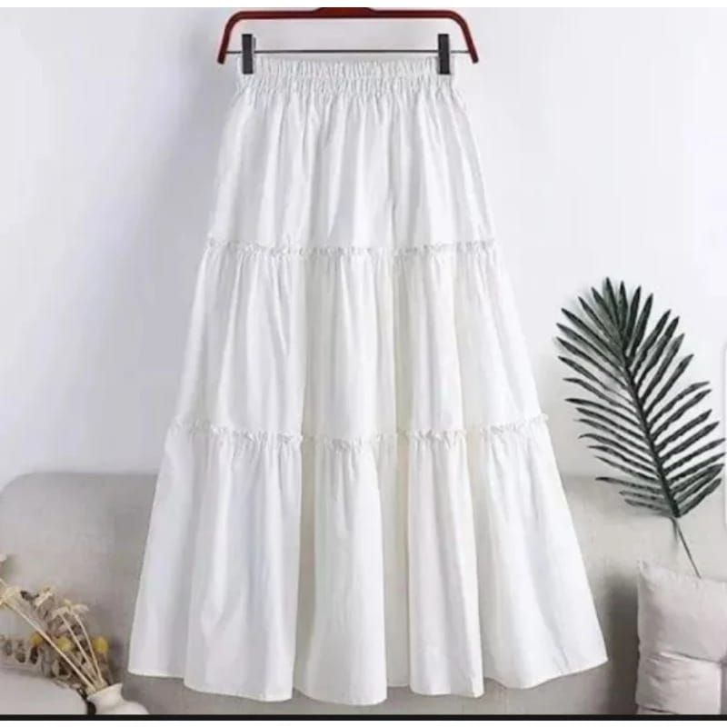 Jual Rok susun crinkle / Rok simple elegan / Viral 2024 | Shopee Indonesia