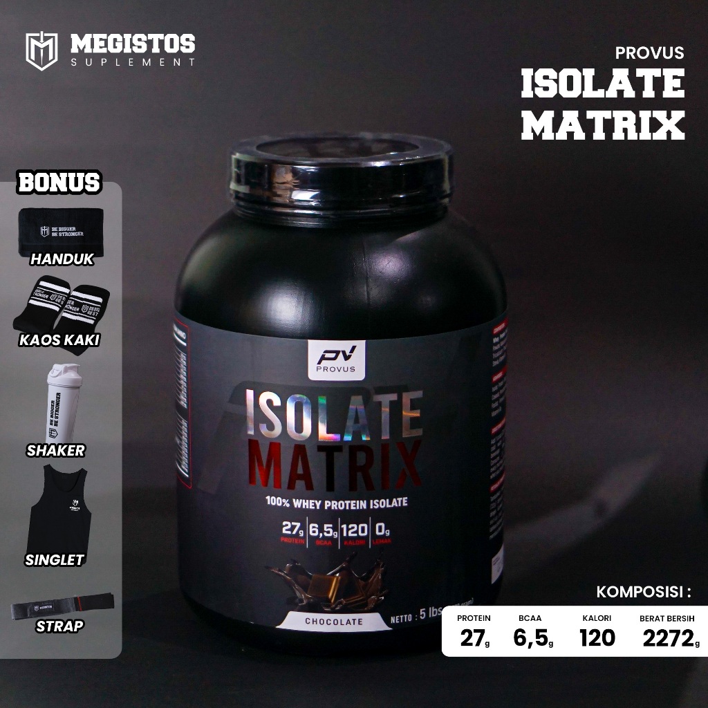 Jual Provus Isolate Matrix (100% Whey Protein Isolate) 5 Lb Whey ...