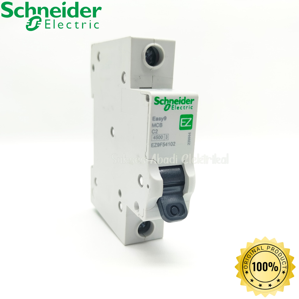 Jual Mcb Schneider Easy 9 1 Phase 1P 2A , 4A , 6A , 10A , 16A , 20A , 25A , 32A, 40A | Shopee ...