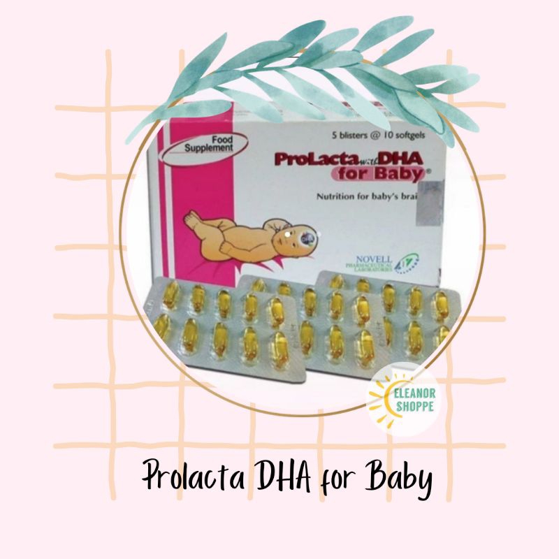Jual Vitamin Prolacta DHA for Baby - Multivitamin Otak Bayi | Shopee ...
