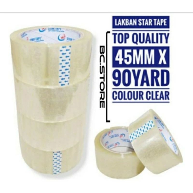 Jual LAKBAN BENING / LAKBAN COKLAT 90 Yard 45mm | Shopee Indonesia