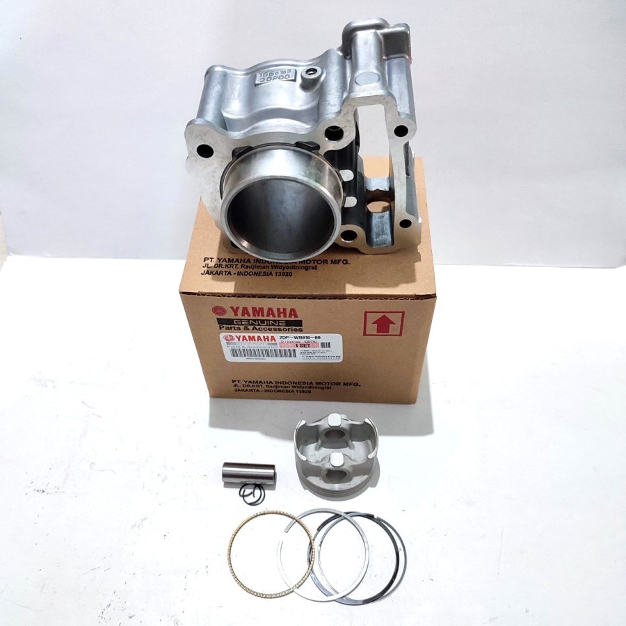 Jual BLOK BLOCK SEHER CYLINDER PISTON SET YAMAHA NMAX AEROX 155 2dp ...