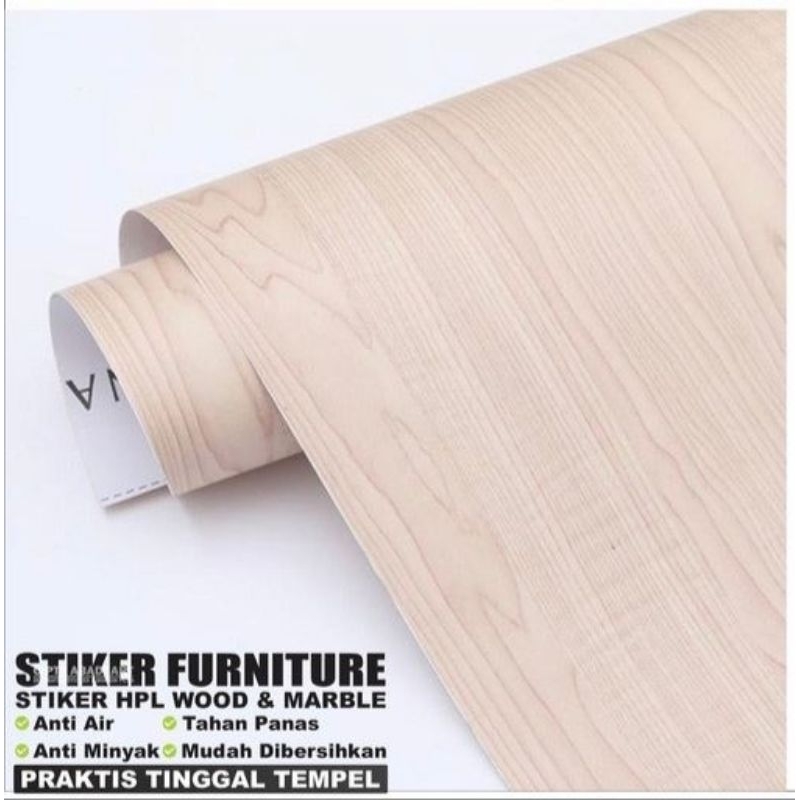 Jual Stiker Kayu / Sticker PVC Interior Film / Wallpaper Pelapis ...