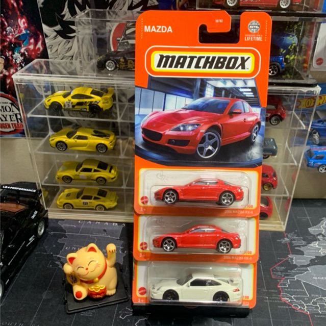 Jual MATCHBOX BUNDLE SET MAZDA RX8 & PORSCHE 911 GT3 | Shopee Indonesia