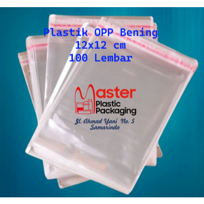 Jual Plastik Opp Bening 12x12 cm - 100 Pcs | Shopee Indonesia