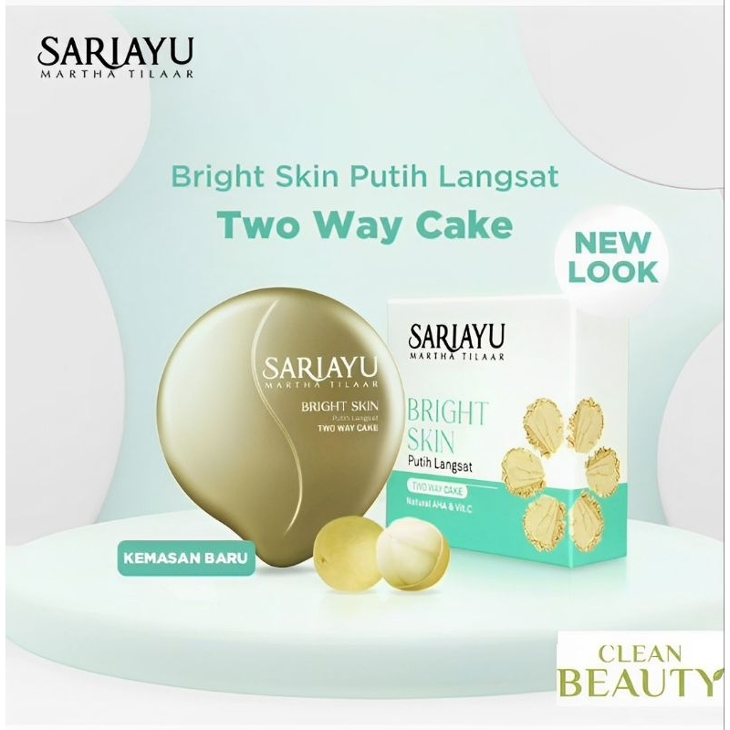 Jual SARIAYU BRIGHT SKIN PUTIH LANGSAT TWO WAY CAKE | TWO WAY CAKE ...