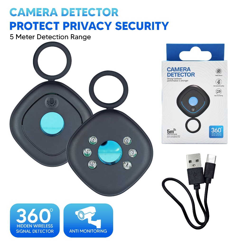 Jual CAMERA DETECTOR ALAT DETEKSI KAMERA TERSEMBUYI ANTI SPY HIDDEN ...