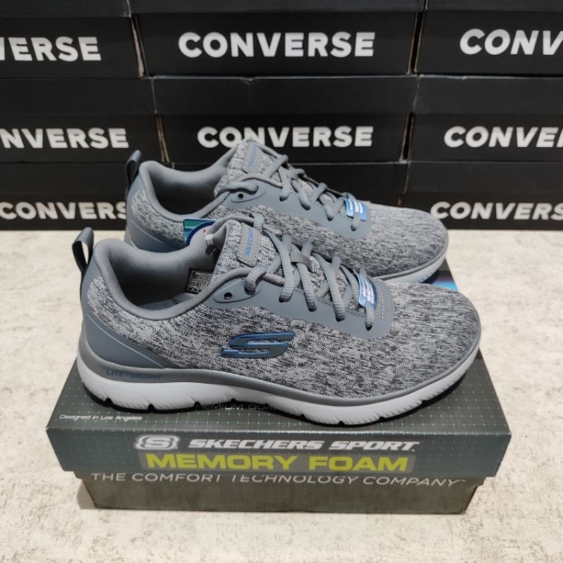 Jual Skechers SUMMITS FORRADER Men's - Charcoal [232695/CCBL] | Shopee ...