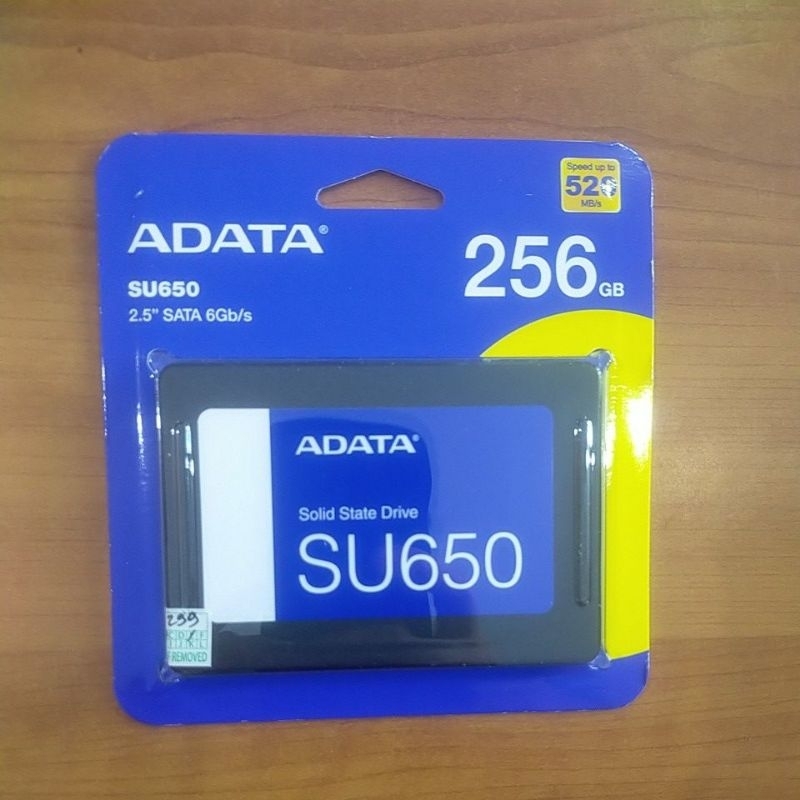 Jual ADATA SSD SU650 256GB - SSD 256 GB Internal 2.5" SATA III | Shopee Indonesia