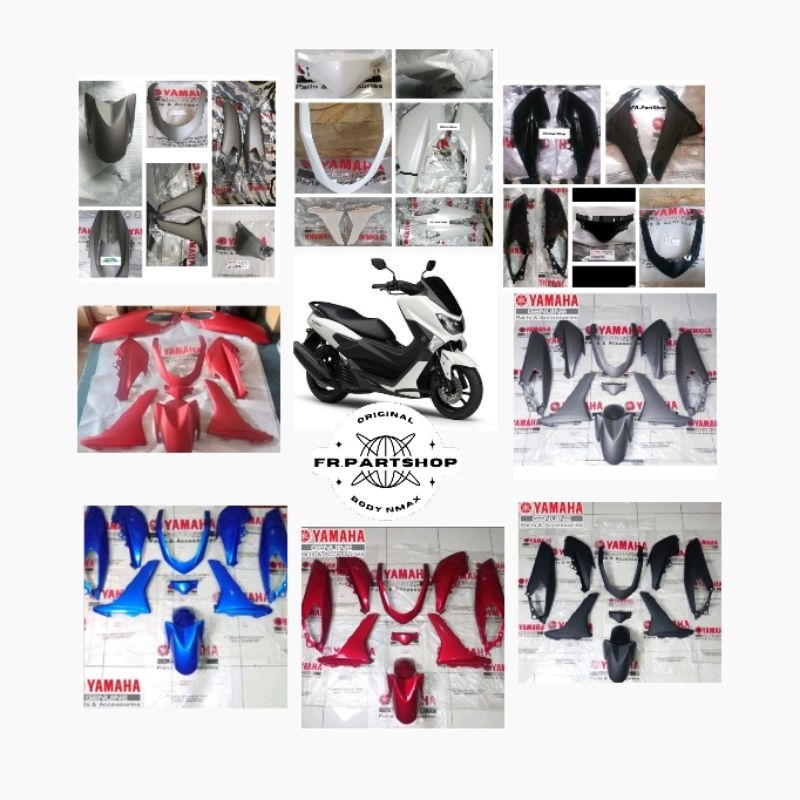 Jual Cover Body Halus Full Nmax Lama 2015 sampai 2019 Original Baru ...