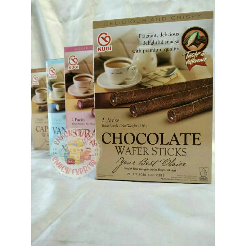 Jual Kugi Wafer Stik isi 2 pack @120g | Shopee Indonesia