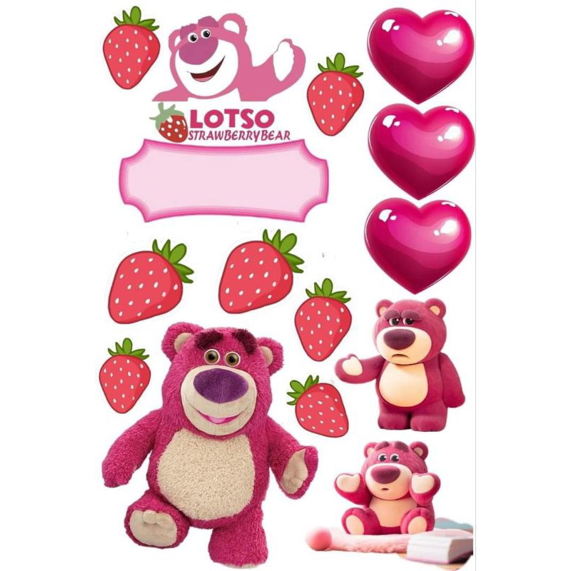 Jual TOPPER LOTSO / TOPPER ULANGTAHUN / TOPPER BIRTHDAY KARAKTER ...