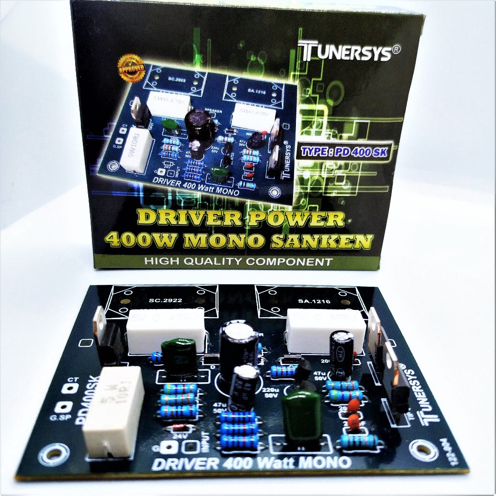 Jual Driver Power Amplifier Sanken Mono Safari 400 Watt | Shopee Indonesia