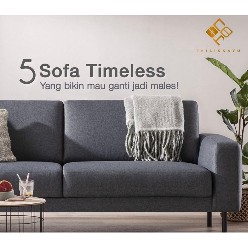 Jual SOFA TAMU GAYA SCANDINAVIAN KLASIK MODERN | SOFA TAMU MINIMALIS ...