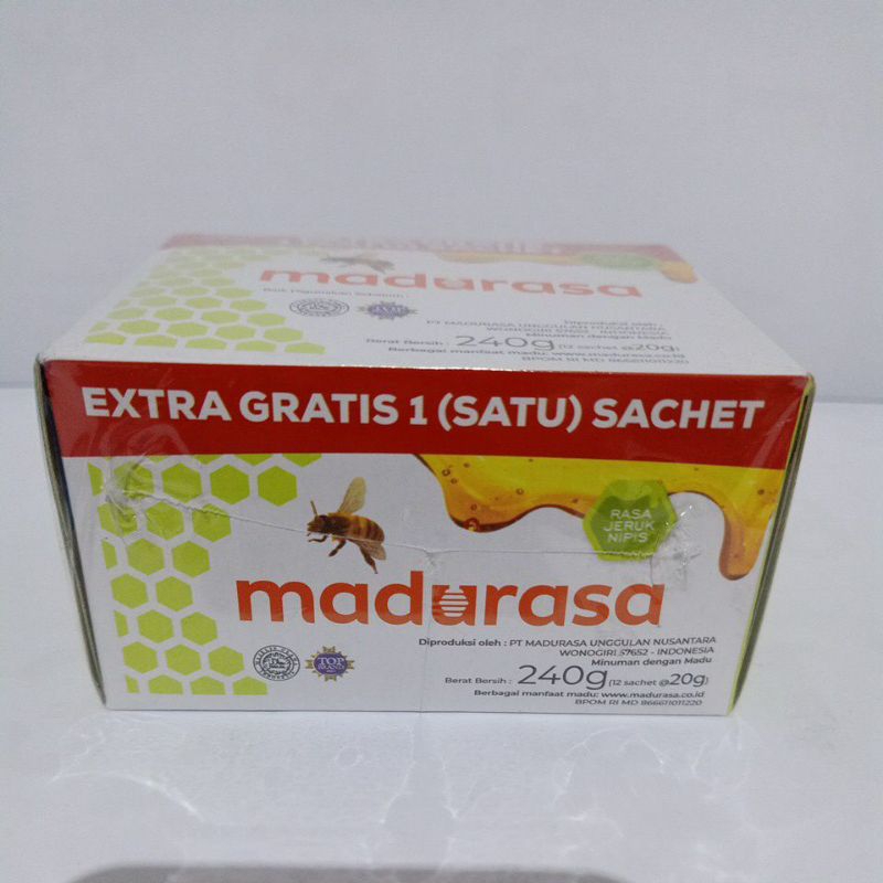 Jual MADURASA ISI 12 SACHET @20GR | Shopee Indonesia