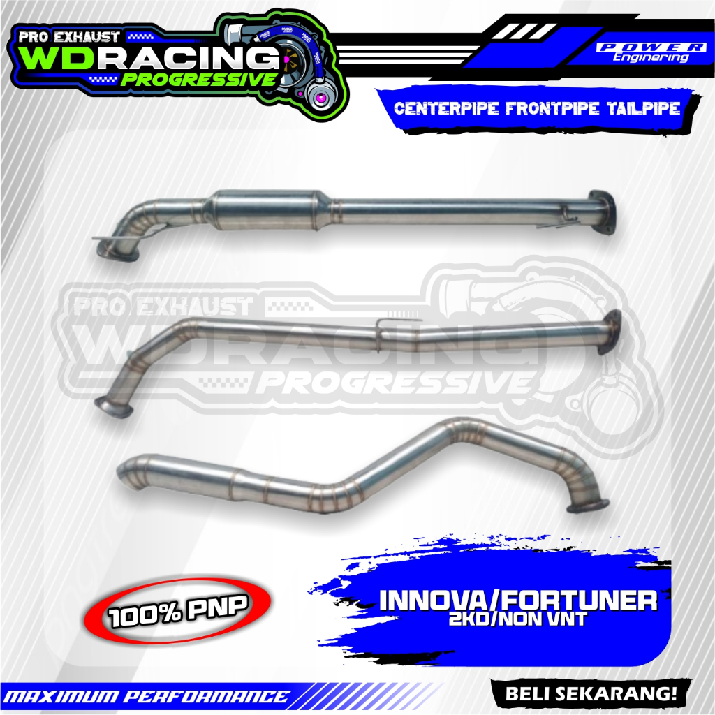 Jual FULLSYSTEM TANPA DOWNPIPE INNOVA 2KD / FORTUNER NON VNT | Shopee ...