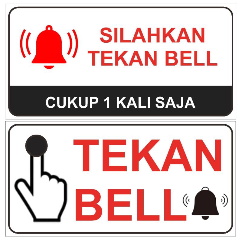 Jual Stiker Bel 10x10 Dan 10x20 | Shopee Indonesia