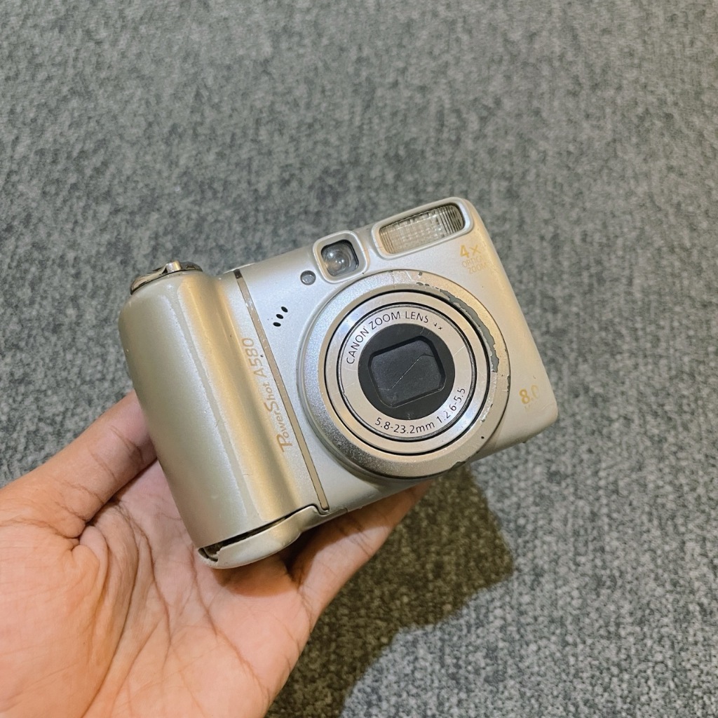 Jual Digicam kamera digital pocket Canon Powershot A580 | Shopee Indonesia