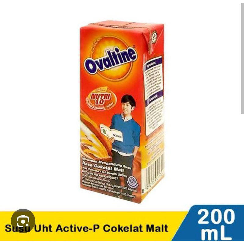 Jual OVALTINE UHT choco malt 200ml | Shopee Indonesia