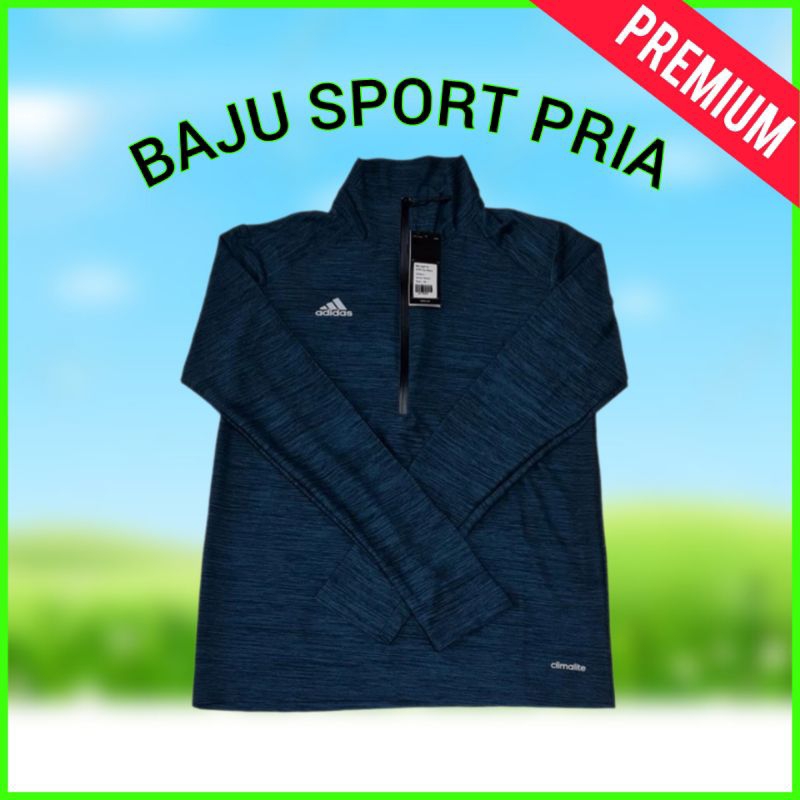 Jual Baju Olahraga Pria - Cycling ADZ ITT Mens Lengan Panjang THUMBHOLE - Long Sleeve Kaos Gym ...