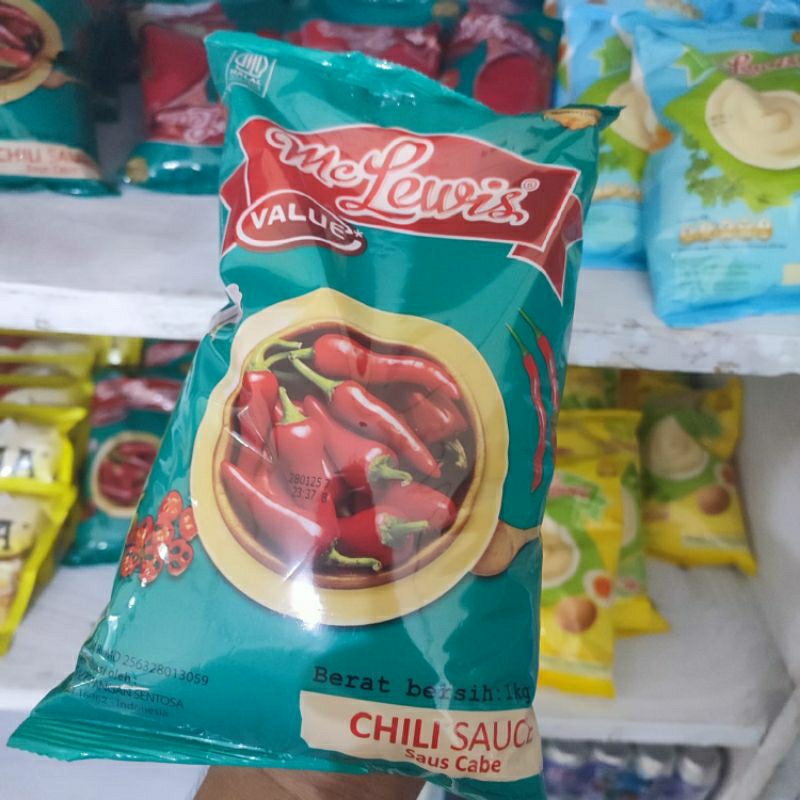 Jual saos sambal MC Lewis 1kg /MC Lewis saos sambal | Shopee Indonesia