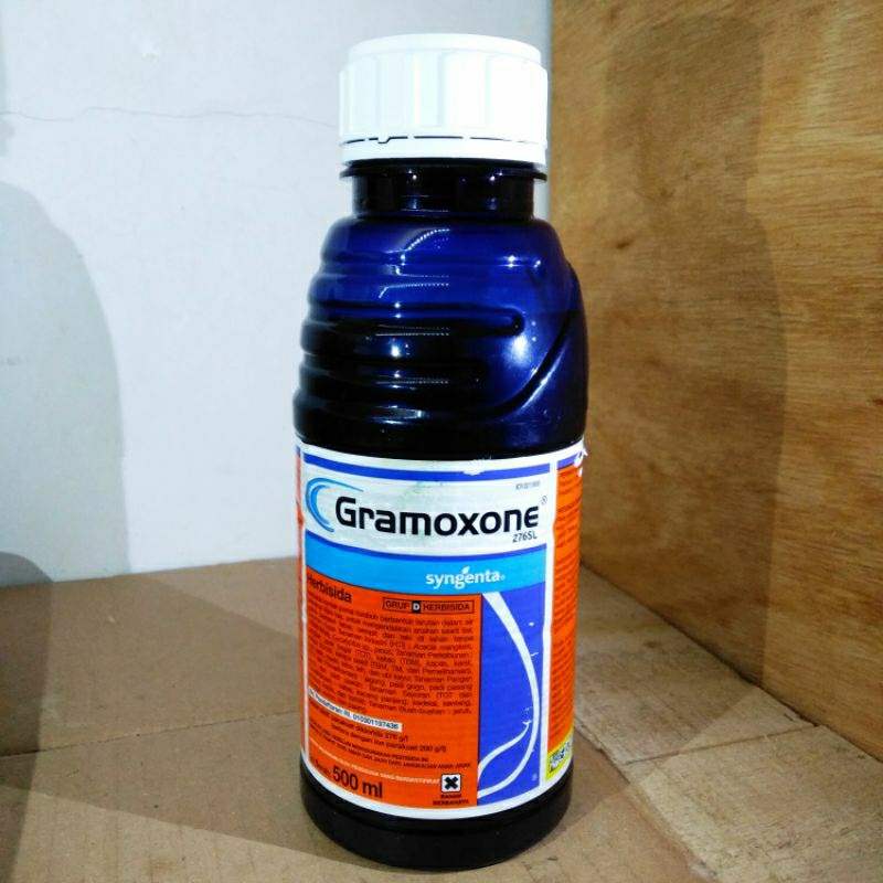 Jual GRAMOXONE 276SL HERBISIDA RACUN PEMBASMI RUMPUT & GULMA 500 ML ...