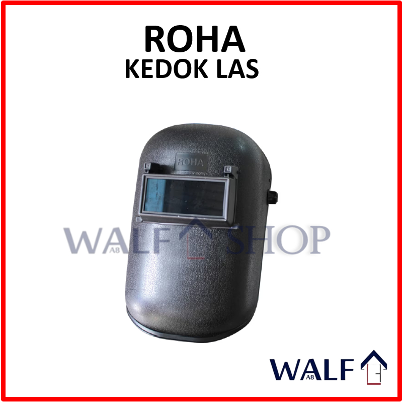 Jual ROHA Kedok Las Model Putar / Welding Helmet Adjustable | Shopee ...