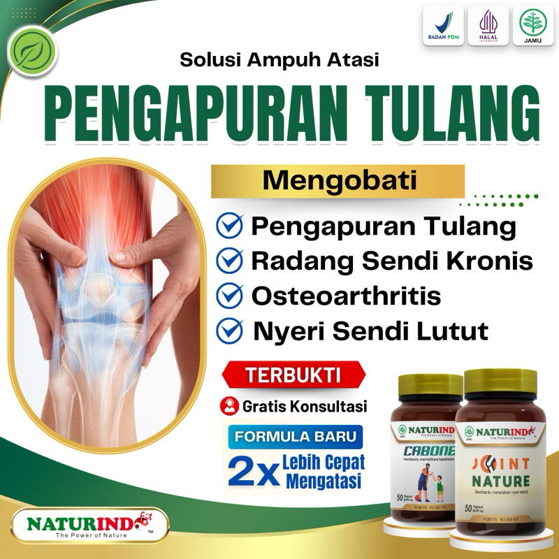 Jual Obat Pengapuran Tulang Nyeri Sendi Lutut Tulang Keropos ...