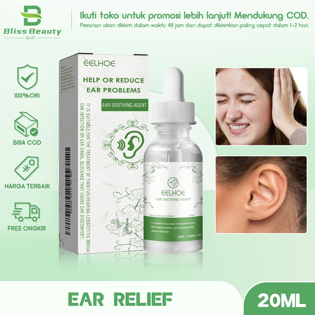 Jual EELHOE Ear Soothing Agent 20ml Obat Tetes Telinga Obat Telinga Ear ...