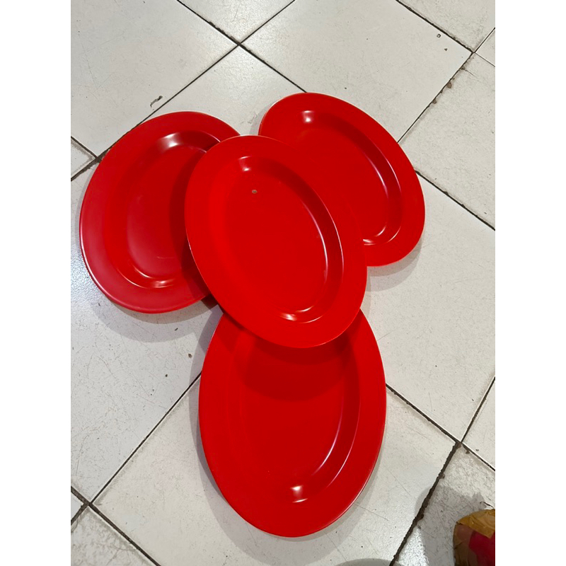 Jual piring oval melamin unica M812 | Shopee Indonesia
