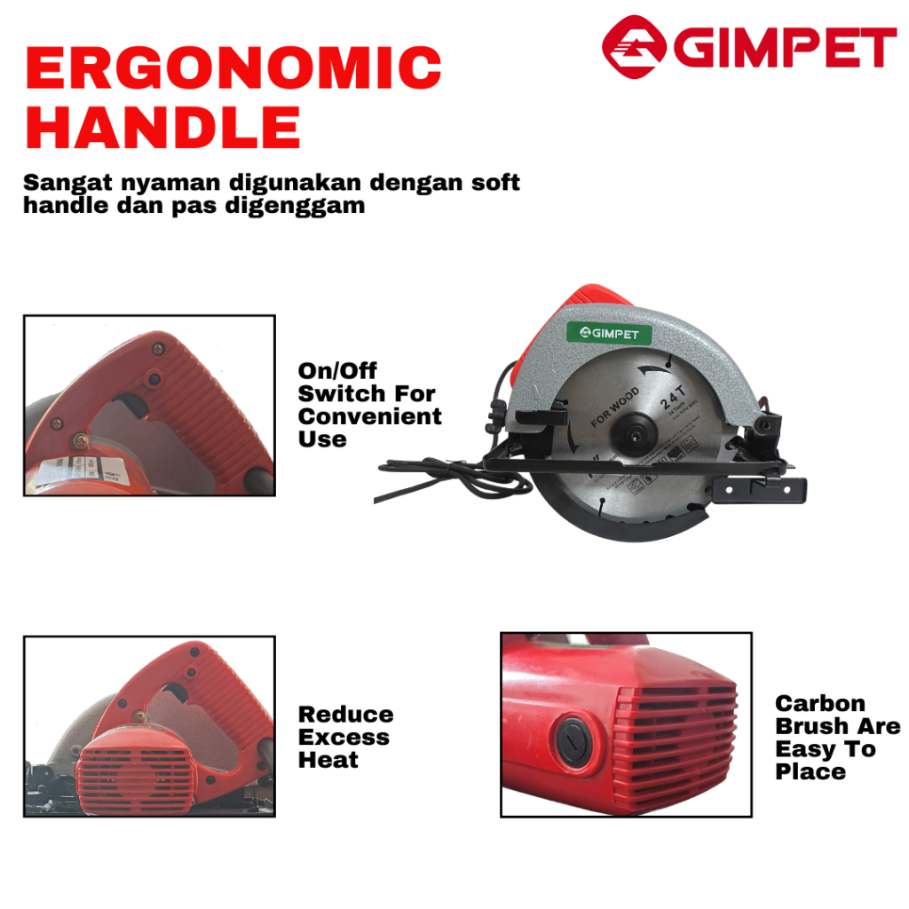 Jual GIMPET Gergaji Multifungsi circular saw Magic Saw Gergaji Kayu ...