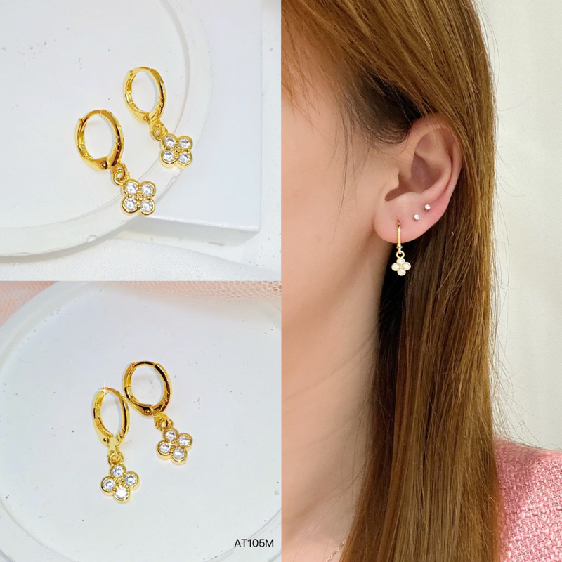 Jual Anting titanium AT105M warna kuning | Shopee Indonesia